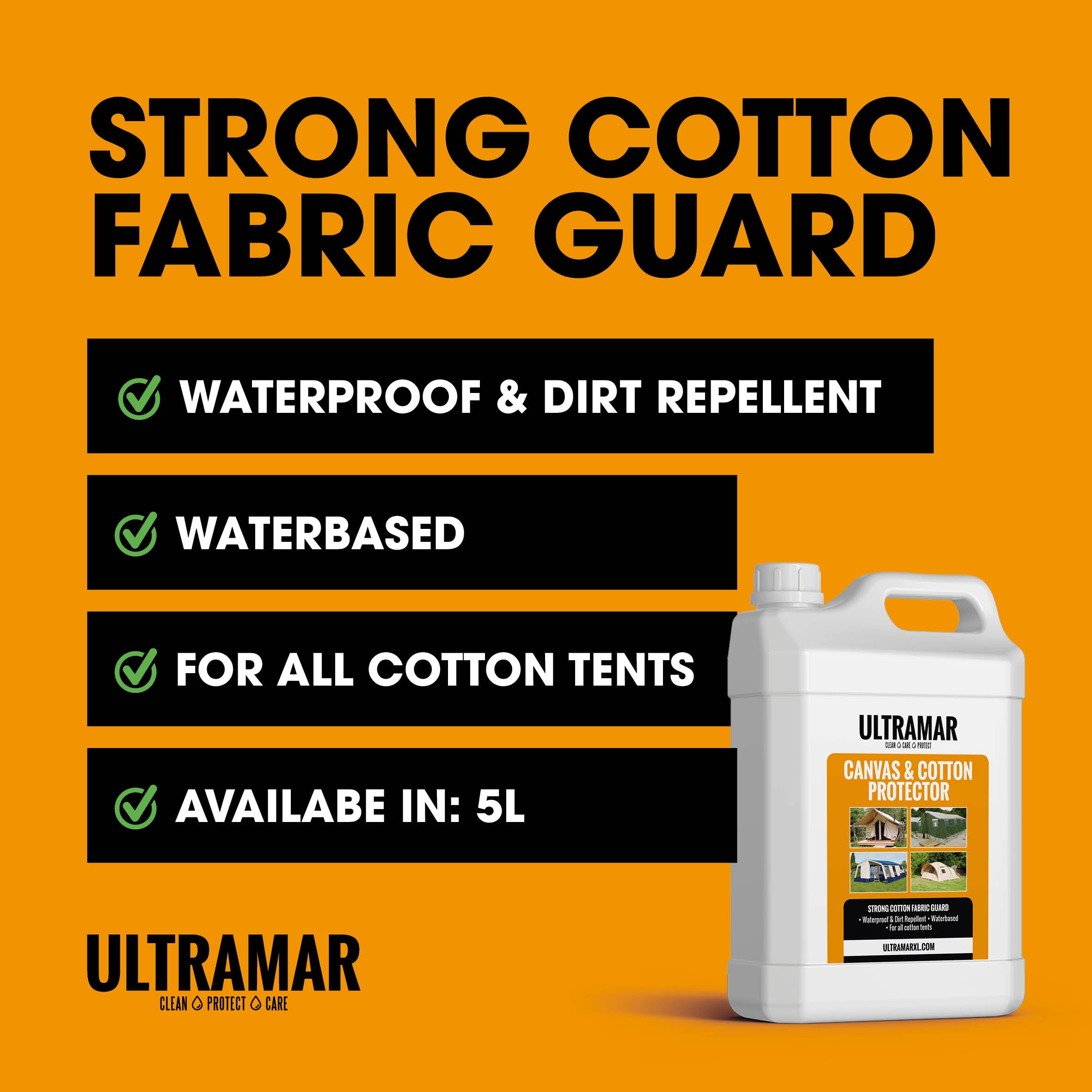 Impregneermiddel katoen | Canvas & Cotton Protector | Ultramar – UltramarXL